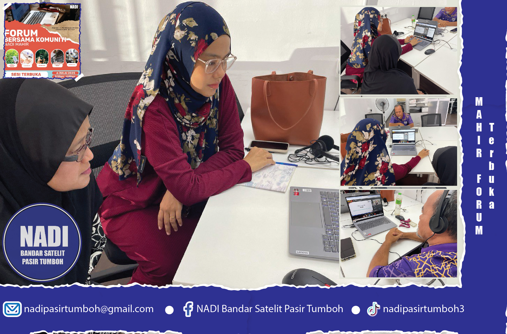 Nadi-Mahir - Mahir Forum Bersama Komuniti Sesi Terbuka 2