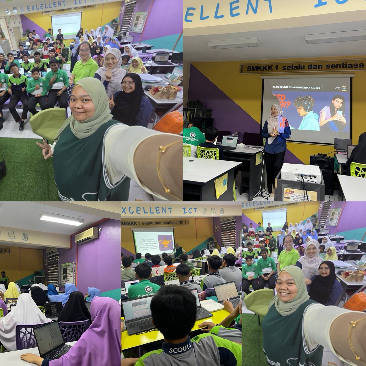Program Gen AI Maxis bersama Nadi Kempen Internet Selamat (KIS) di SMK ...